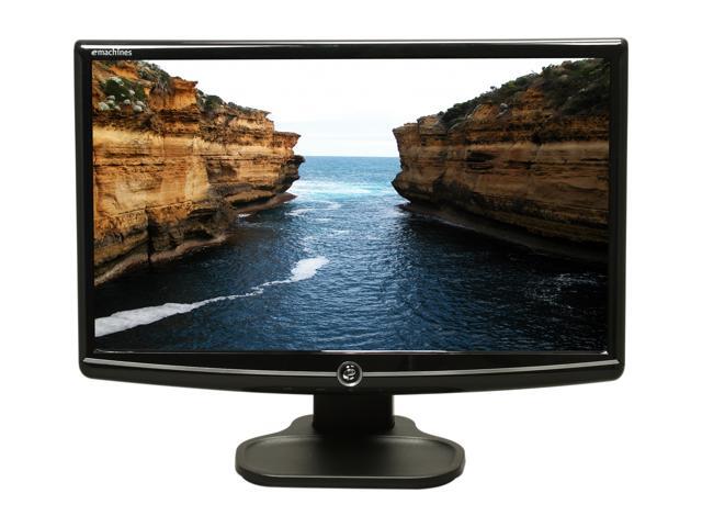 Refurbished: eMachines 18.5" LCD Monitor 5 ms 1366 x 768 D-Sub E182H ...