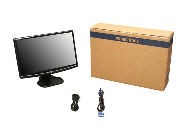 Refurbished: eMachines 18.5" LCD Monitor 5 ms 1366 x 768 D-Sub E182H ...