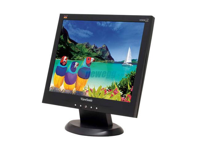 ViewSonic 15" Active Matrix, TFT LCD XGA LCD Monitor 16 ms D-Sub Value ...