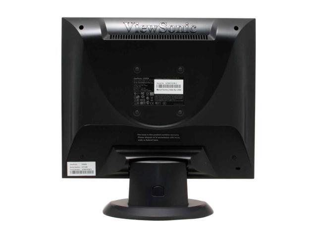 ViewSonic 15" Active Matrix, TFT LCD XGA LCD Monitor 16 ms 1024 x 768 D ...