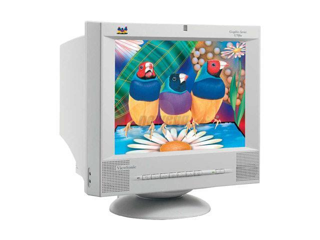ViewSonic G70FM Beige 17" CRT Monitor - Newegg.com