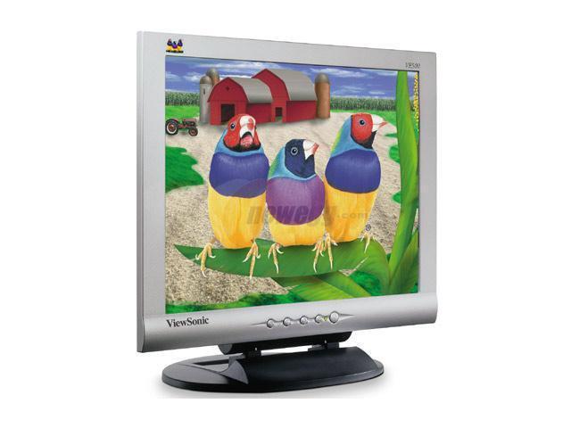 ViewSonic 15" Active Matrix, TFT LCD XGA LCD Monitor 16 ms VE500 ...