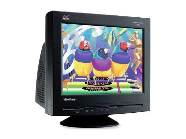 ViewSonic G71f+B Black 17" CRT Monitor - Newegg.com