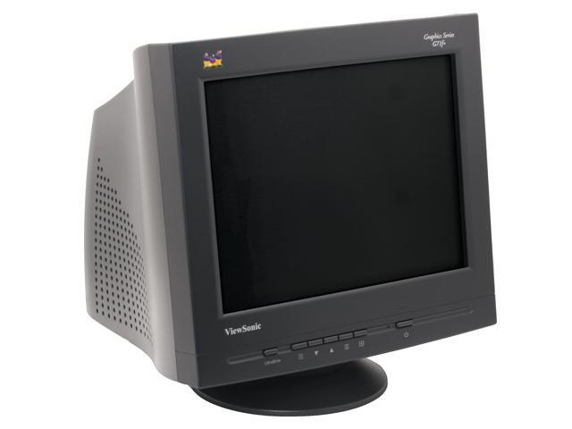 ViewSonic G71f+B Black 17" CRT Monitor - Newegg.com