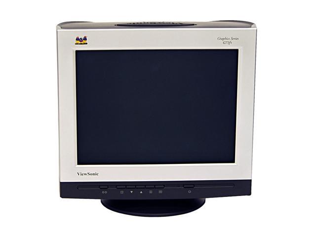 ViewSonic G71f+SB Black-Silver 17" CRT Monitor - Newegg.com