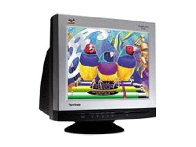 ViewSonic G71f+SB Black-Silver 17" CRT Monitor - Newegg.com