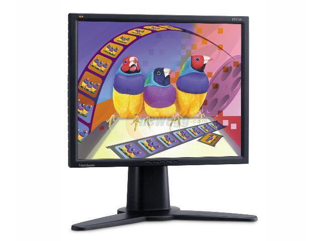 ViewSonic 17" Active Matrix, TFT LCD SXGA LCD Monitor 16 ms D-Sub, DVI ...