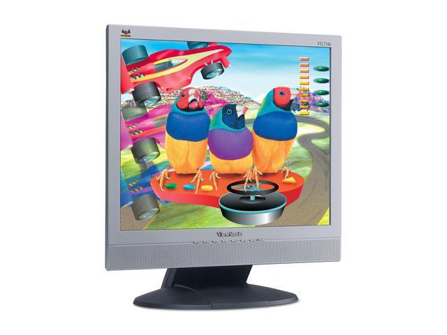 ViewSonic 17" Active Matrix, TFT LCD SXGA LCD Monitor 16 ms VG710S ...