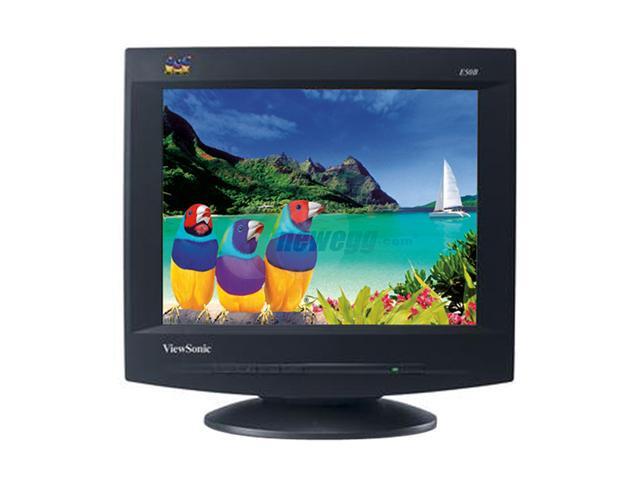 ViewSonic E50B Black 15" CRT Monitor - Newegg.com