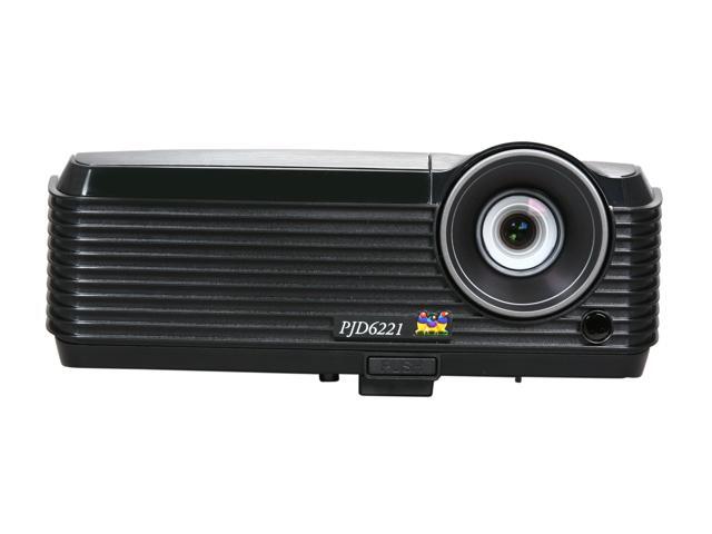 ViewSonic PJD6221 3D ready 120HZ 1024 x 768 DLP Projector 2,700 Lumens ...