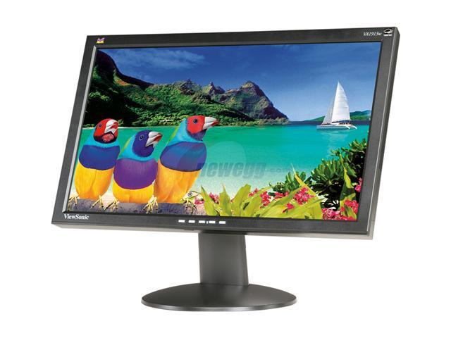 ViewSonic Value Series VA1913W Black 18.5" 1366x768 5ms Widescreen LCD ...