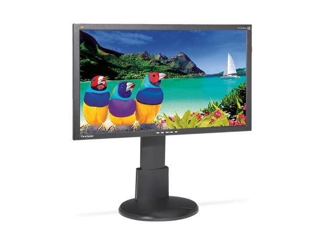 ViewSonic VG2428WM Black 24" 5ms Pivot, Swivel & Height Adjustable ...