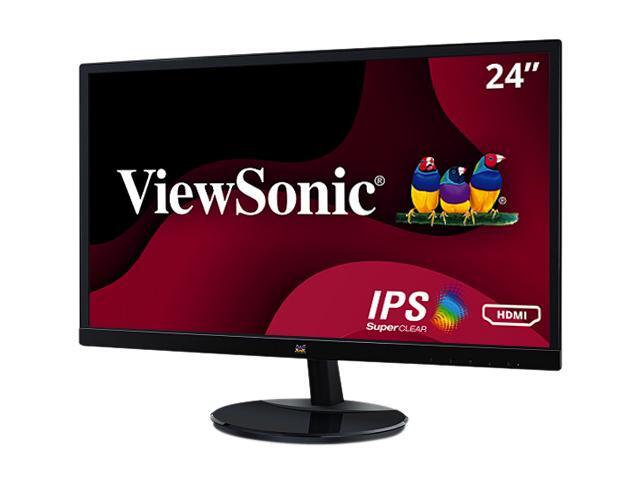 ViewSonic VA2459-SMH 24 Inch IPS 1080p Frameless LED Monitor with HDMI ...
