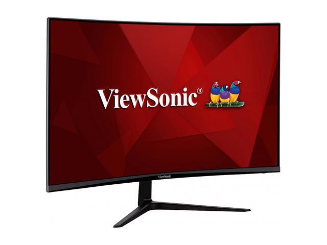 ViewSonic VX3218-PC-MHD 32 Inch Full HD 1080p 165Hz 1ms Curved Gaming ...