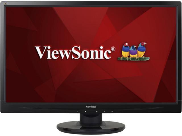 Refurbished: ViewSonic 24" (23.6" Viewable) 75Hz TN FHD Monitor 5 ms ...