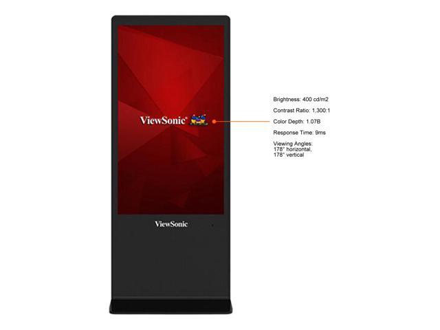 ViewSonic EP5542 Black Digital Signage Kiosk - Newegg.com