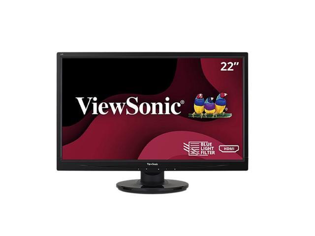 Refurbished: ViewSonic 22" 60 Hz FHD Monitor (Grade B Refurbished) 5 ms ...