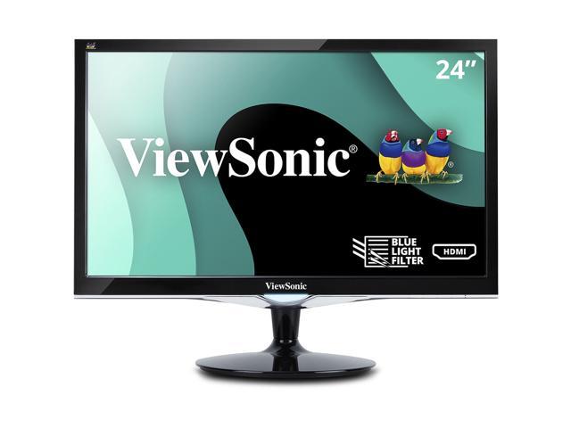 Refurbished: ViewSonic 23.6" TN Monitor 2 ms VX2452MH - Newegg.com