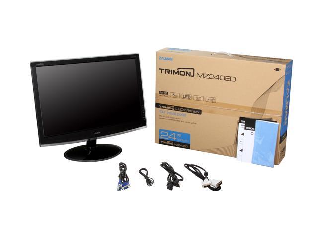 Zalman 24" LCD Monitor 5 ms 1920 x 1080 D-Sub, DVI MZ240ED - Newegg.com