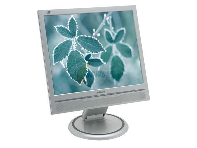 PHILIPS 17" Active Matrix, TFT LCD SXGA LCD Monitor 16 ms 1280 x 1024 ...