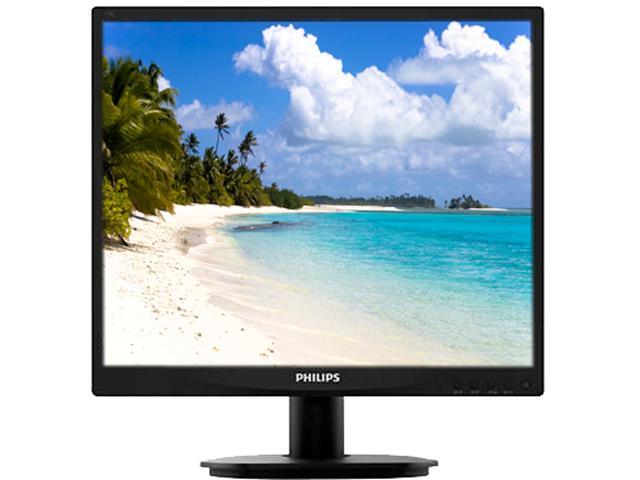 Refurbished: Philips 19S4LSB5 19" 1280x1024 60Hz 5ms VGA DVI-D LED ...