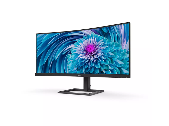 PHILIPS 346E2CUAE 34" Curved Frameless, UltraWide QHD 3440x1440,100Hz ...