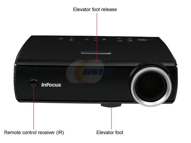 InFocus IN37 DLP Projector - Newegg.com