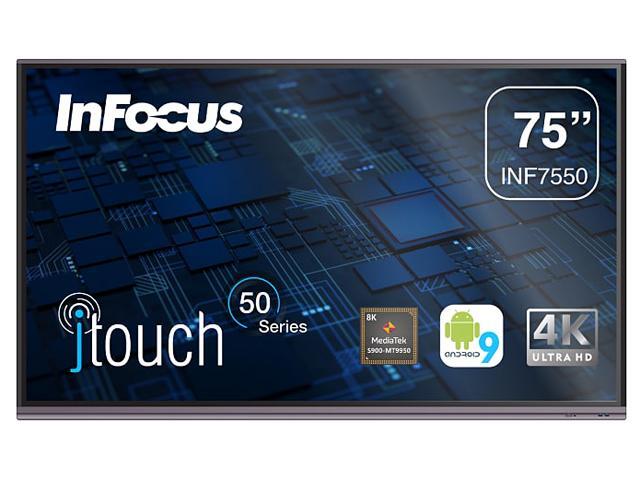 InFocus INF7550 Black 75" Interactive Touch Display - Newegg.com