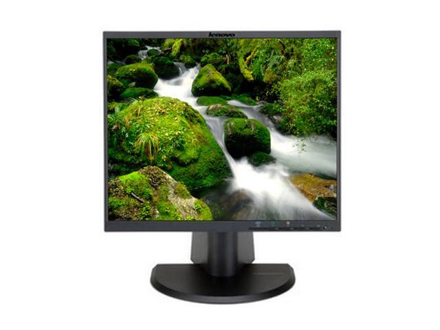 Lenovo 19" Active Matrix, TFT LCD SXGA LCD Monitor D-Sub, DVI-D ...