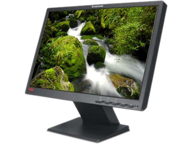 Refurbished: Lenovo 19" 60 Hz LCD Monitor Grade B 5 ms D-Sub, DVI-D ...
