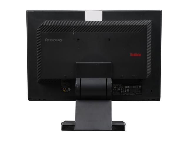 Refurbished: Lenovo 19" 60 Hz LCD Monitor 5 ms 1440 x 900 D-Sub, DVI-D ...