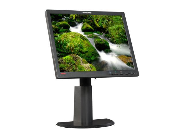 Open Box: Lenovo 17" LCD Monitor 5 ms 1280 x 1024 D-Sub, DVI ...