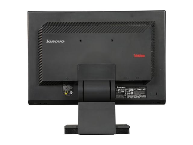 Refurbished: Lenovo 19" 60 Hz LCD Monitor 5 ms 1440 x 900 D-Sub, DVI-D ...