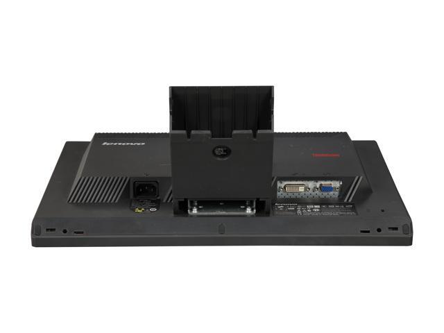 Refurbished: Lenovo 19" 60 Hz LCD Monitor 5 ms 1440 x 900 D-Sub, DVI-D ...