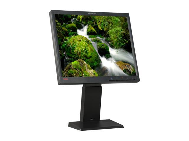Refurbished: Lenovo 17" SXGA LCD Monitor 5 ms 1280 x 1024 D-Sub, DVI-D ...
