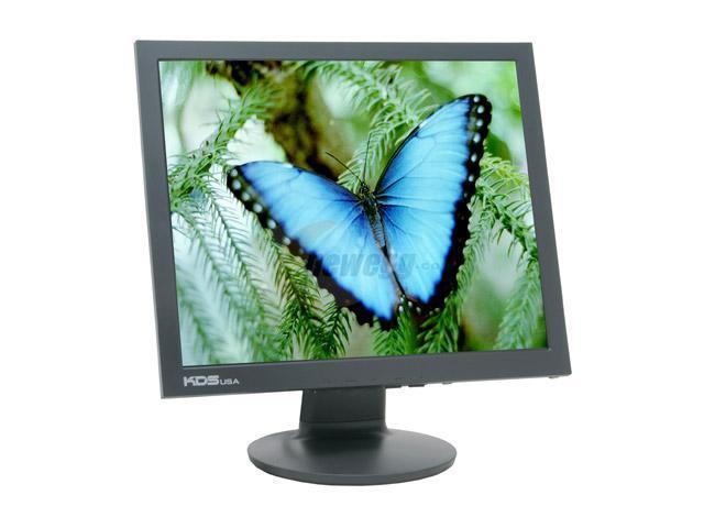 KDS 17" Active Matrix, TFT LCD SXGA LCD Monitor 16 ms 1280 x 1024 D-Sub ...