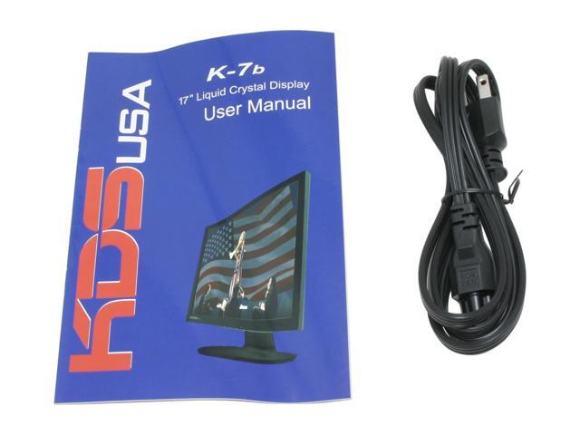KDS K7B 17" SXGA 1280 x 1024 D-Sub LCD Monitor - Newegg.com