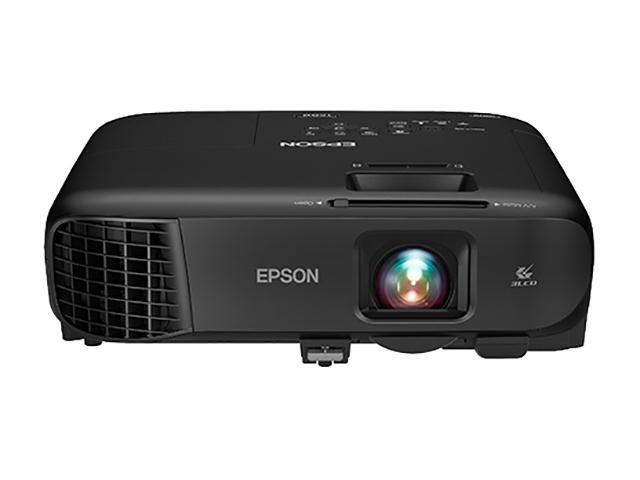 Refurbished: EPSON V11H978120-N 3LCD Meeting Room Projector with Built ...