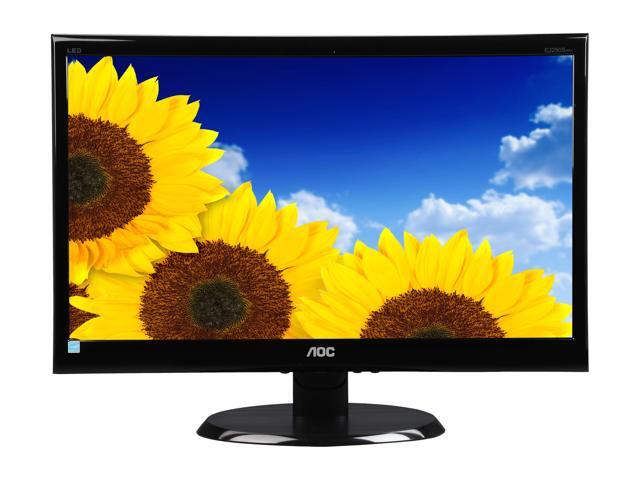 AOC 22" 60 Hz Active Matrix, TFT LCD LCD Monitor 5 ms 1920 x 1080 D-Sub ...