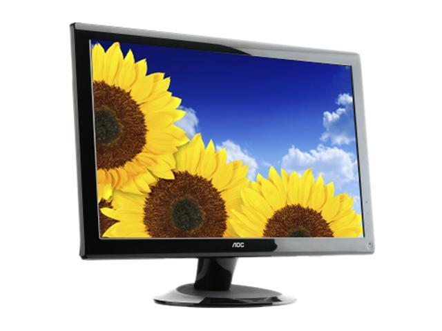 AOC 22" 60 Hz Active Matrix, TFT LCD LCD Monitor 5 ms 1920 x 1080 D-Sub ...