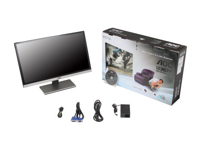 AOC i2367Fh Black / Silver 23" 5ms IPS LCD/LED Monitor - Newegg.ca