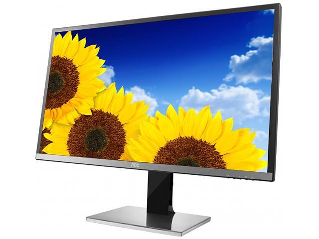 AOC 32" 60 Hz LCD Monitor 4ms (GTG) 3840 x 2160 (4K) D-Sub, DVI, HDMI ...