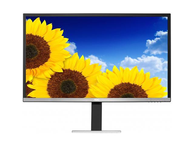 AOC 32" 60 Hz LCD Monitor 4ms (GTG) 3840 x 2160 (4K) D-Sub, DVI, HDMI ...