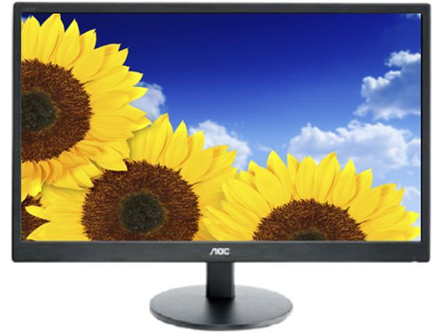 AOC E2270SWN Black 21.5" 5ms Widescreen LED Backlight LCD Monitor ...
