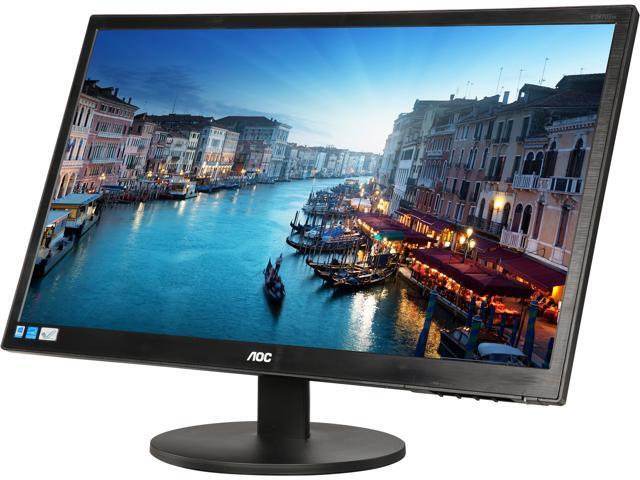 Refurbished: AOC E2470SWHE 23.6" Full HD 60Hz 5ms VGA 2xHDMI Widescreen ...