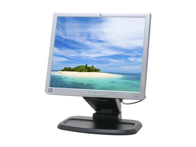 HP 17" Active Matrix, TFT LCD SXGA LCD Monitor 5 ms D-Sub, DVI, USB ...