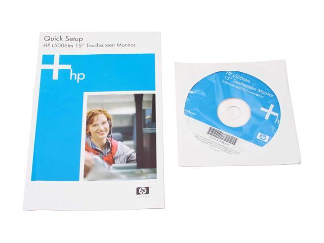 HP L5006tm Carbon 15" Dual serial/USB Surface Acoustic Wave Touchscreen ...