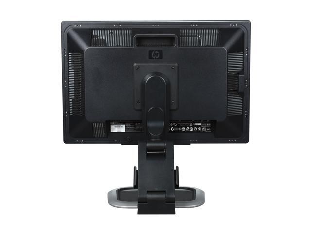 HP L2445w Black 24" 5ms Widescreen LCD Monitor w/ Height & Pivot ...