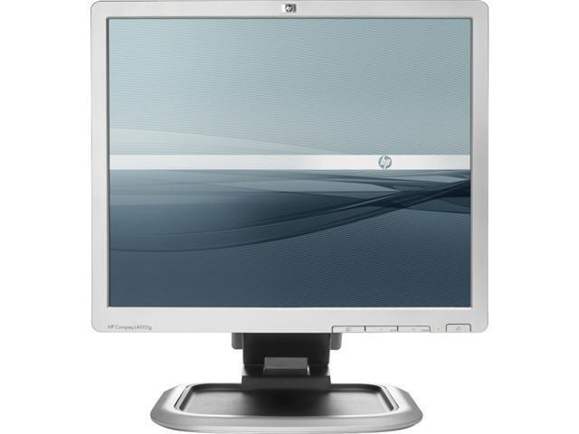 HP LA1951g Black 19" 5ms Pivot, Swivel & Height Adjustable LCD Monitor ...