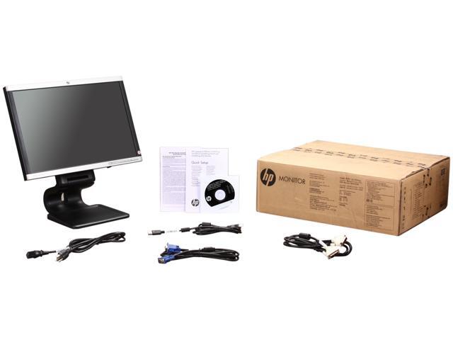HP LA1905wg Black / Silver 19" 5ms Height,Swivel,Pivot & Tilt ...